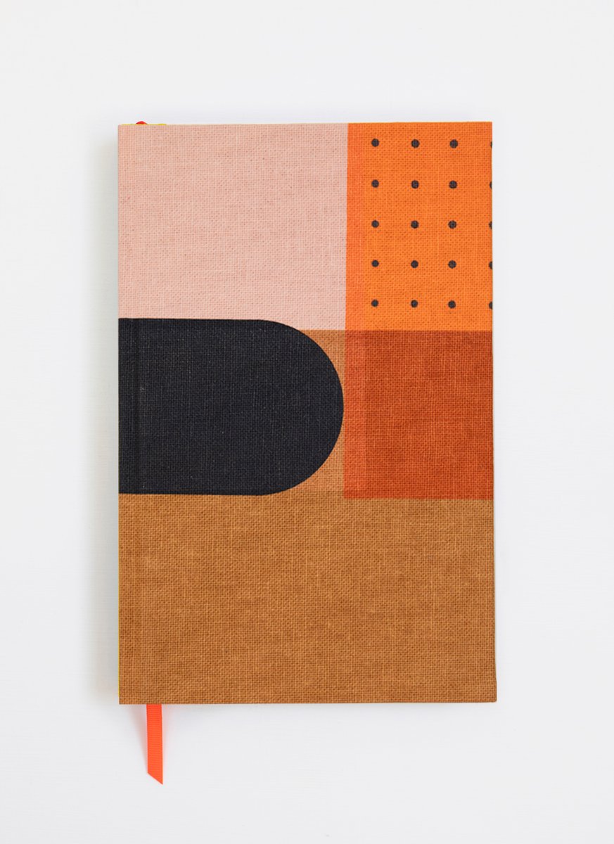 Screen printed journal 034 | kateclarkestudio