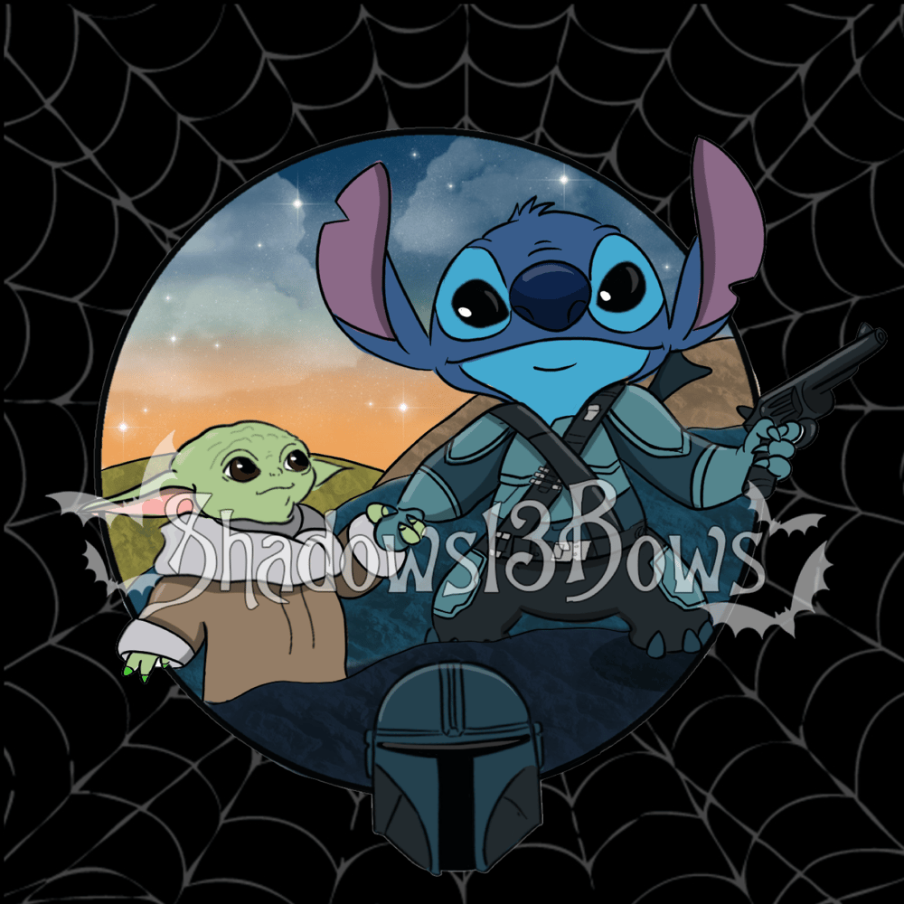 Baby Yoda Stickers | Shadows13Bows