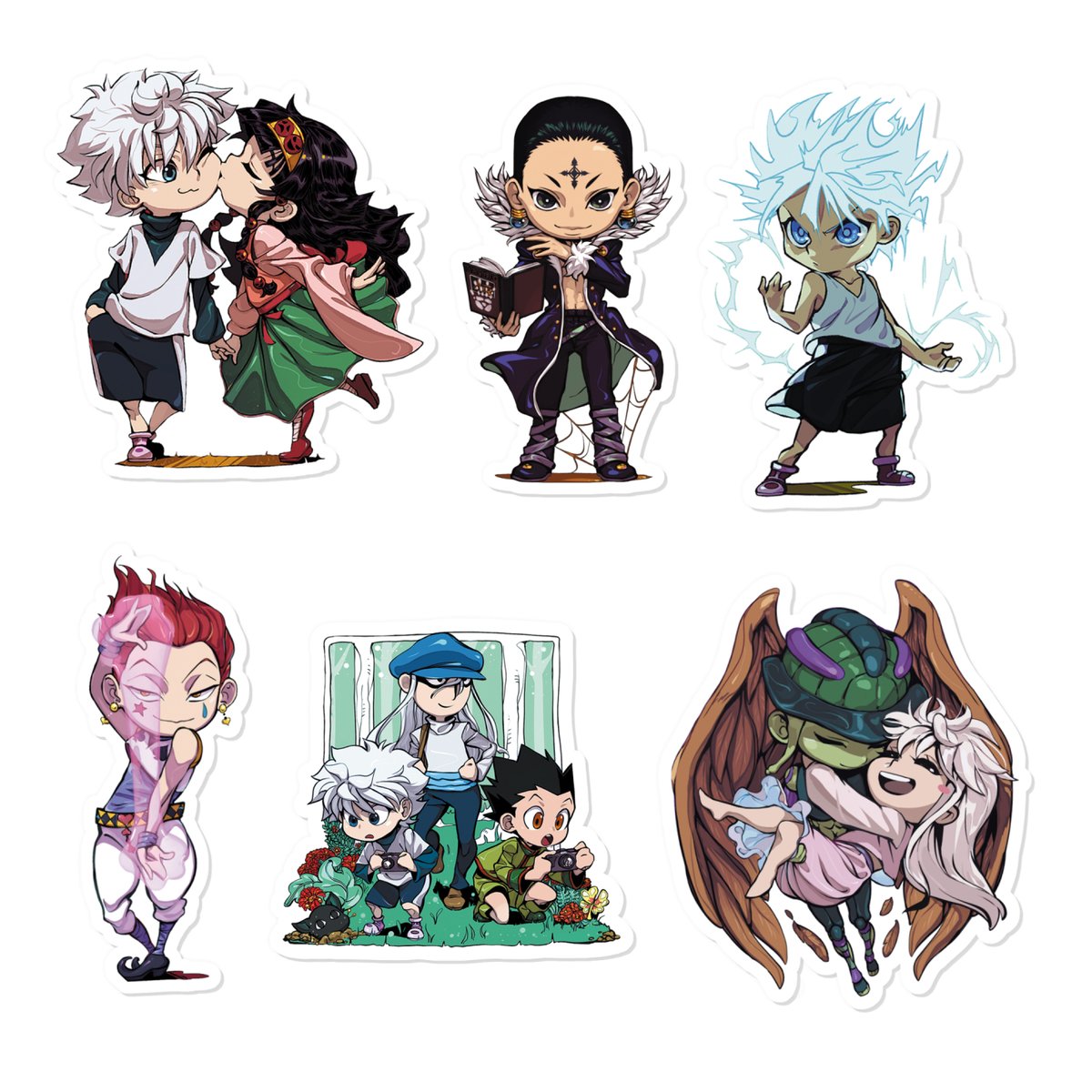 H × H Stickers | Alderion-Al's Store