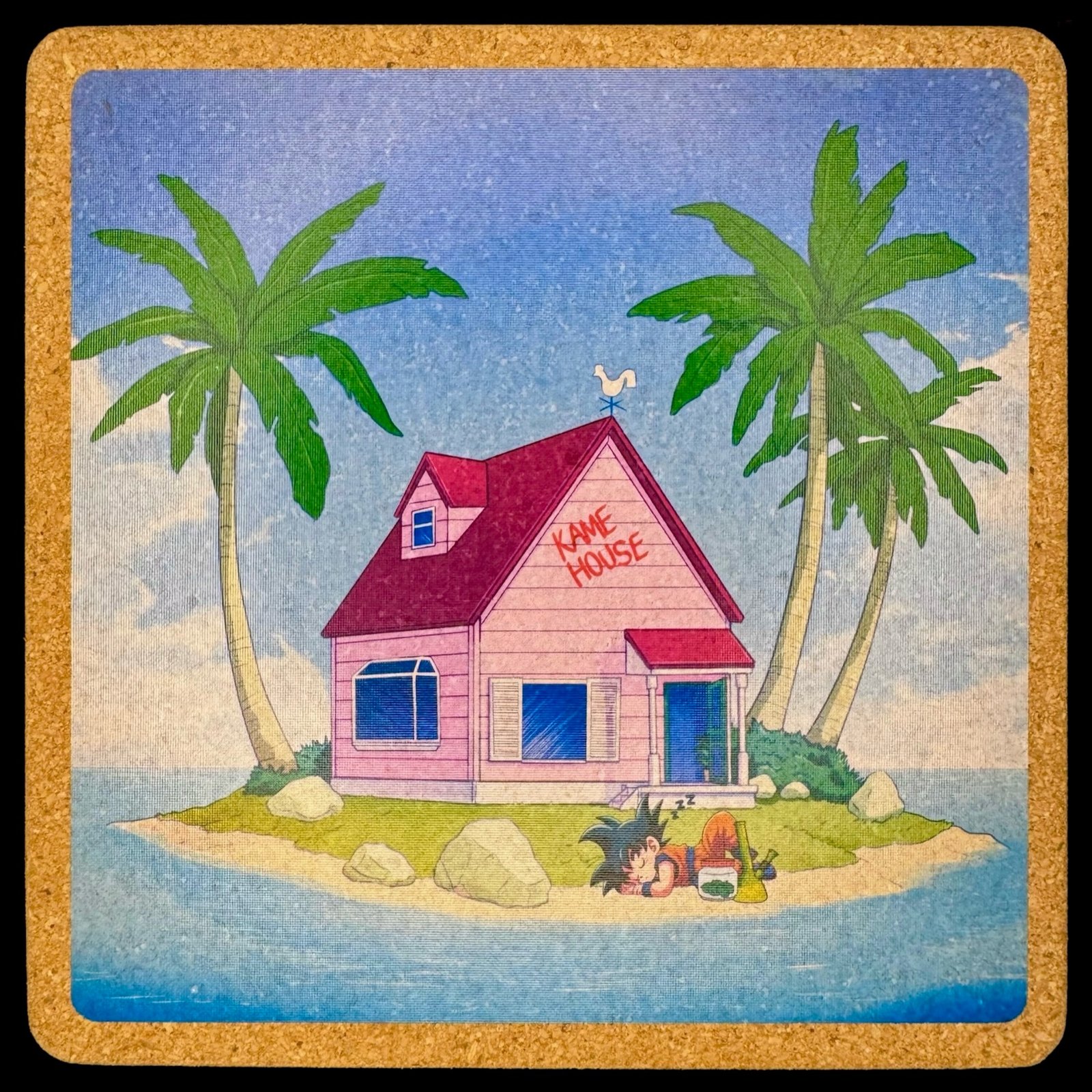 Kame House: Goku Baking While Baked | Mattitudemats