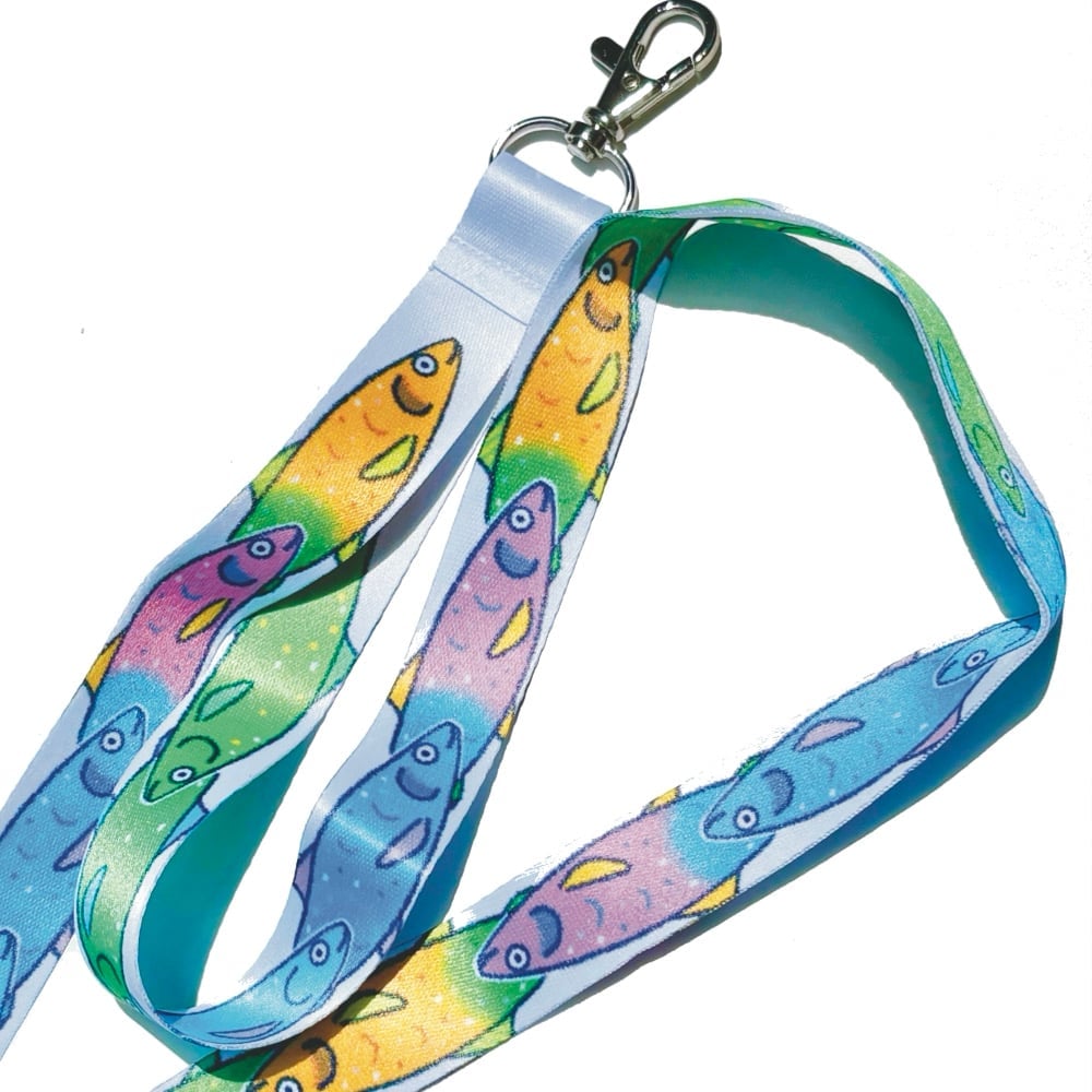 Fish Stack Lanyard | Microbiome Arts