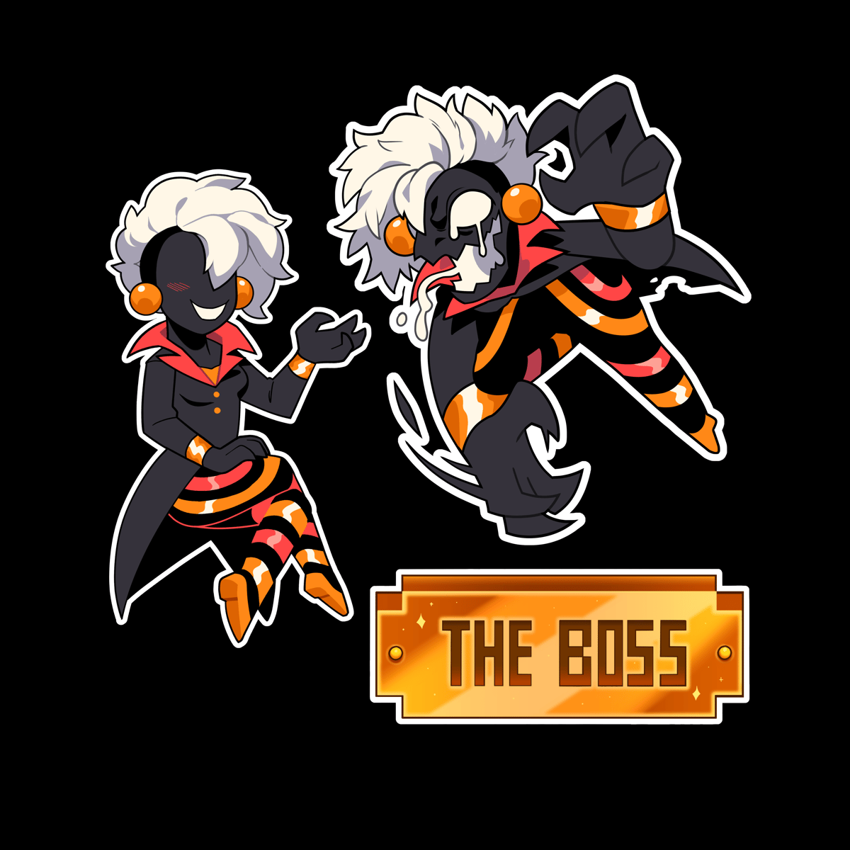 The Boss - Sticker Pack | Pirate Software