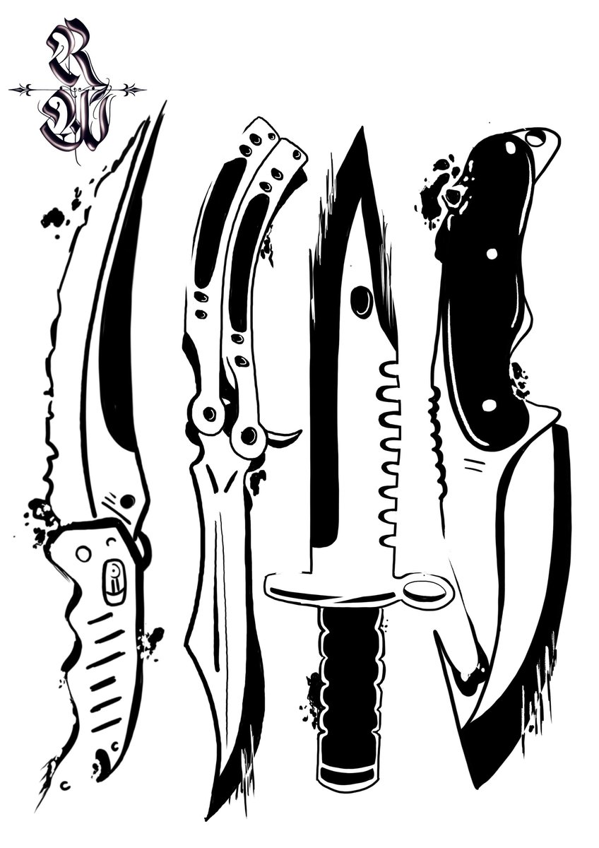 ‘Weapon’ Print | Black Cabin Ink