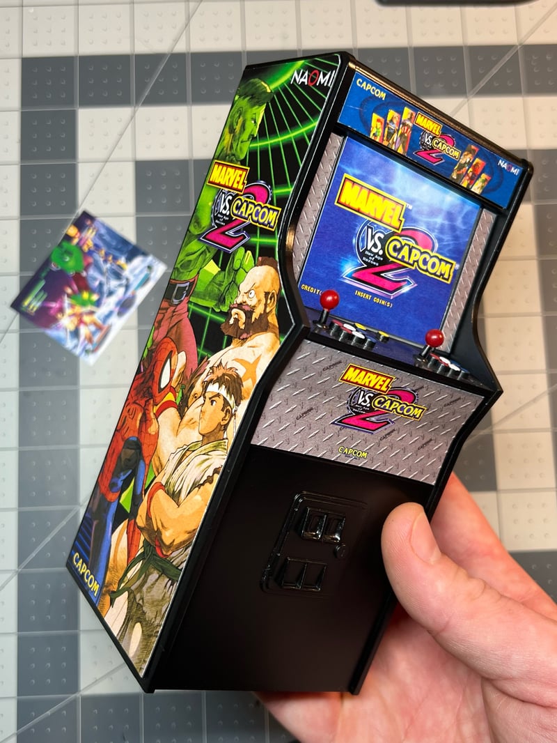 Arcade Poster Diorama Prop | Shelf Presents