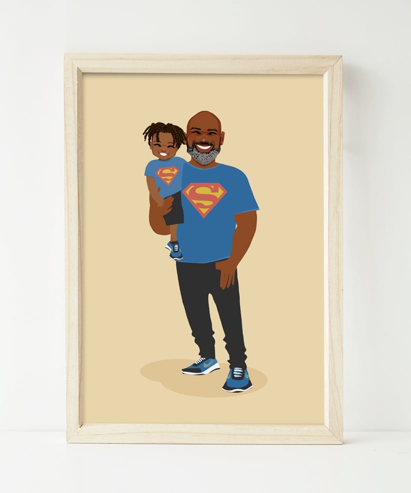 Two person portrait | doodleism