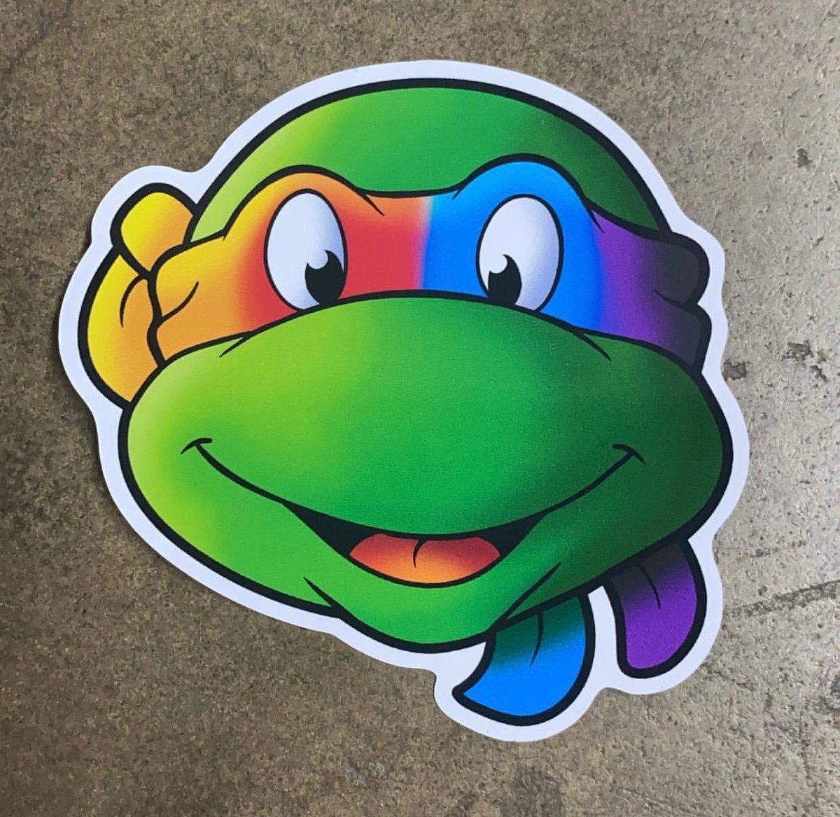 4-in-1 Premium Vinyl Sticker | TMNT_WIZ