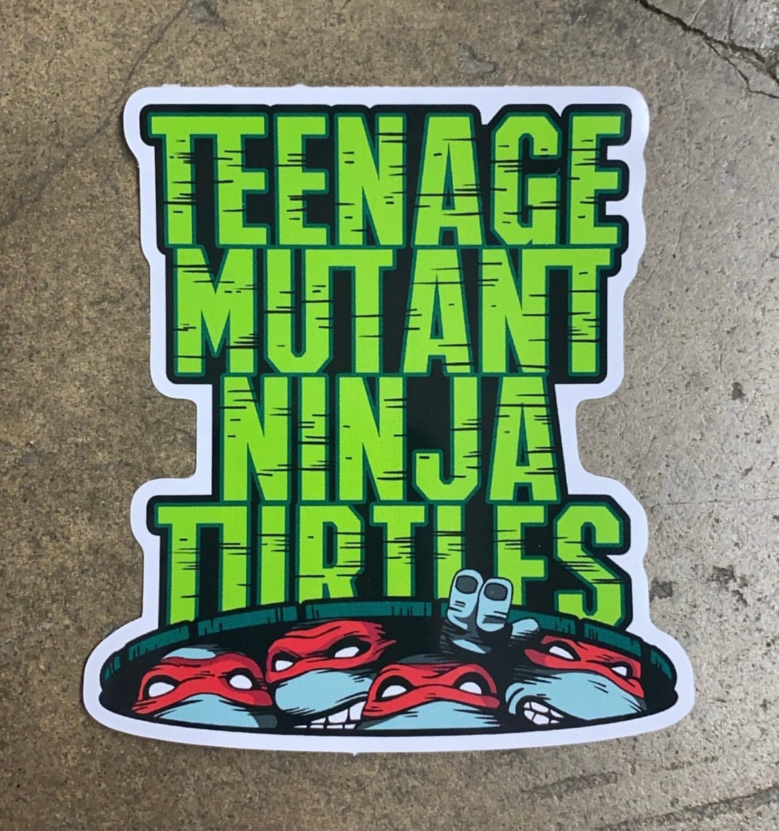 Variant Limited Movie Premium Vinyl Sticker | TMNT_WIZ