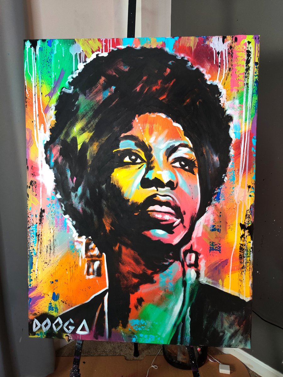 Nina - Canvas Print | DOOGA ART LLC
