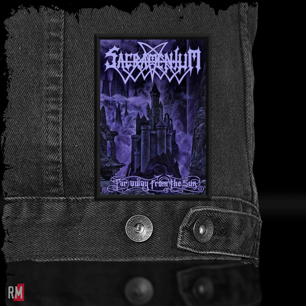 Sacramentum Far Away From The Sun printed patch | ROCK MARK MERCH EUROPE