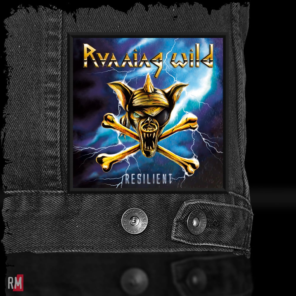 Running Wild Resilient patch | ROCK MARK MERCH EUROPE