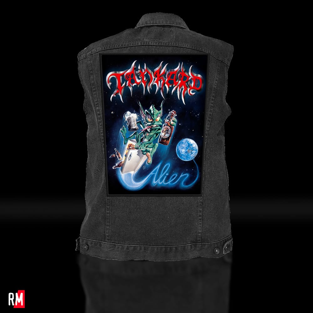 Tankard Alien backpatch | ROCK MARK MERCH EUROPE
