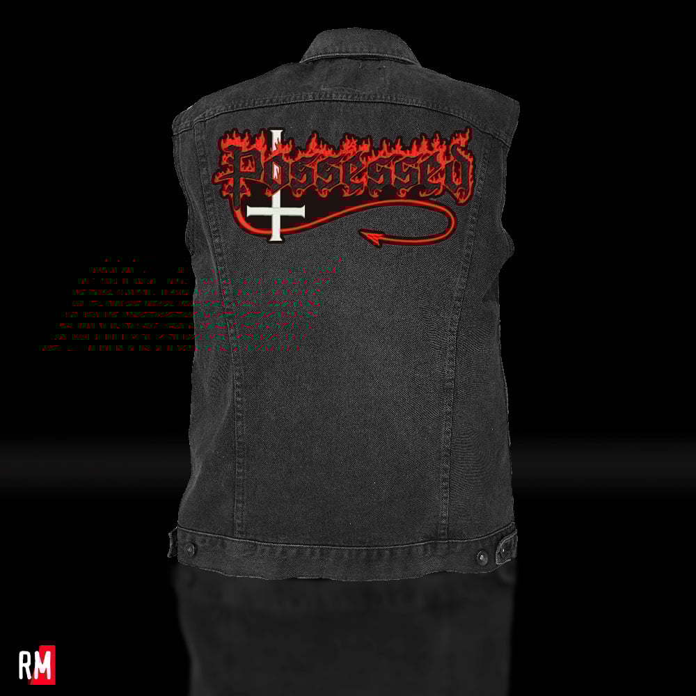 Possessed logo sewing backpatch | ROCK MARK MERCH EUROPE