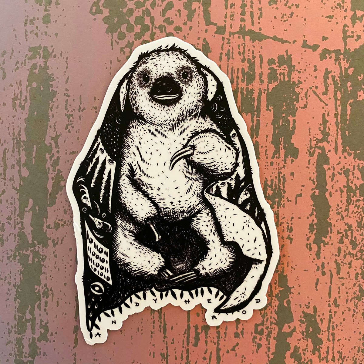 The Seer Vinyl Sticker | Andy Herod