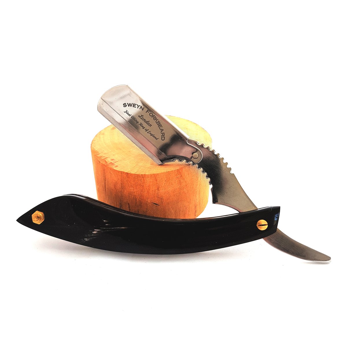 Straight Razor SF Horn Handle | Sweyn Forkbeard