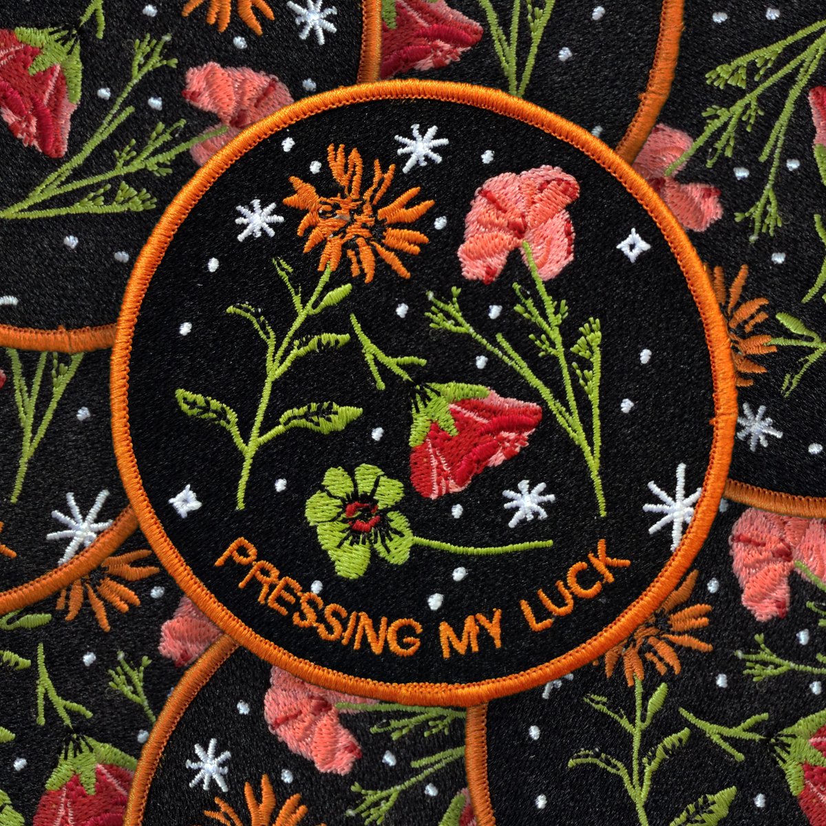 Pressing My Luck patch / Retro Aestetica