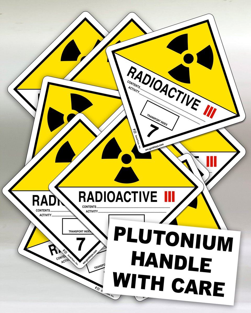 GonkToys x Anvil Official Plutonium Sticker Sets! | GonkToys, Inc.