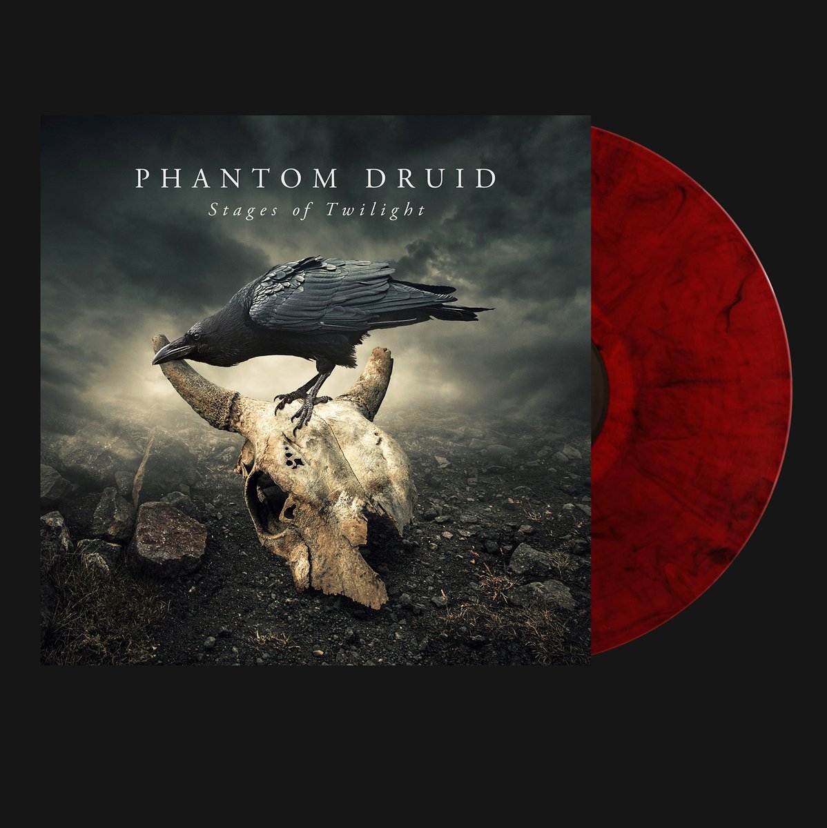 PHANTOM DRUID - Stages of Twilight. LP - Gatefold - Transparent Red ...