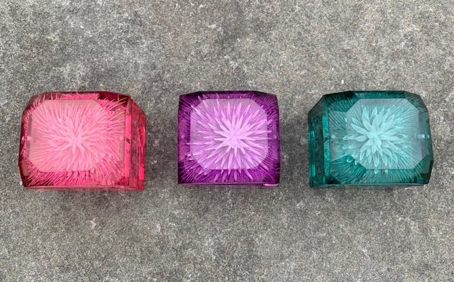 Mini Lucite Boxes (Spiky Series) | BLUE TREE