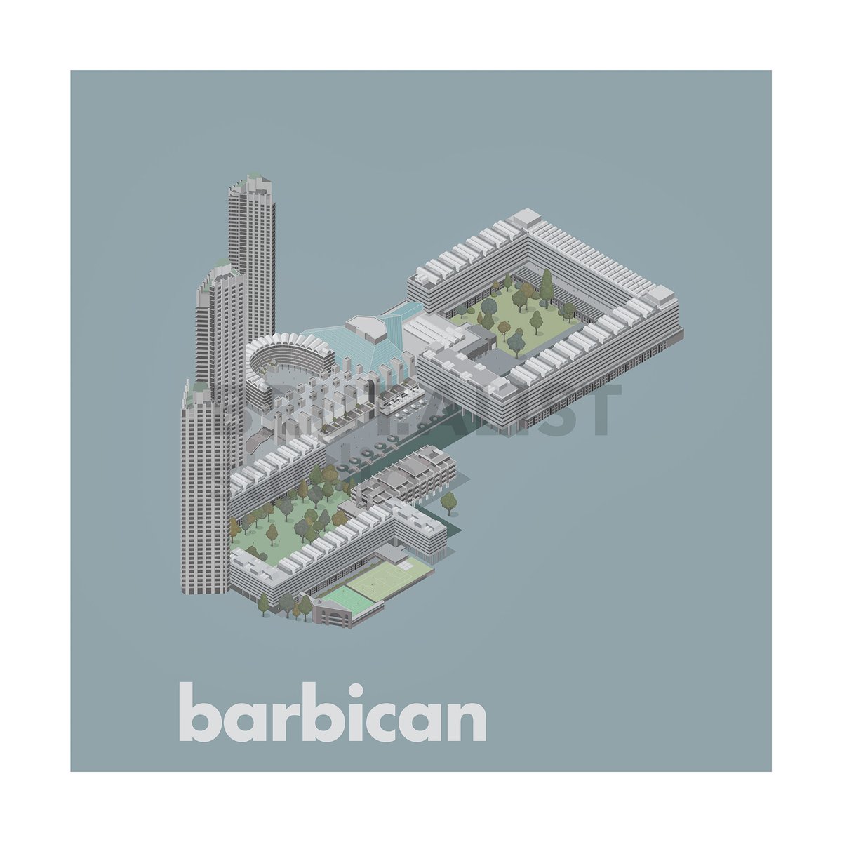 Barbican Print | BRUT.ALIST studio