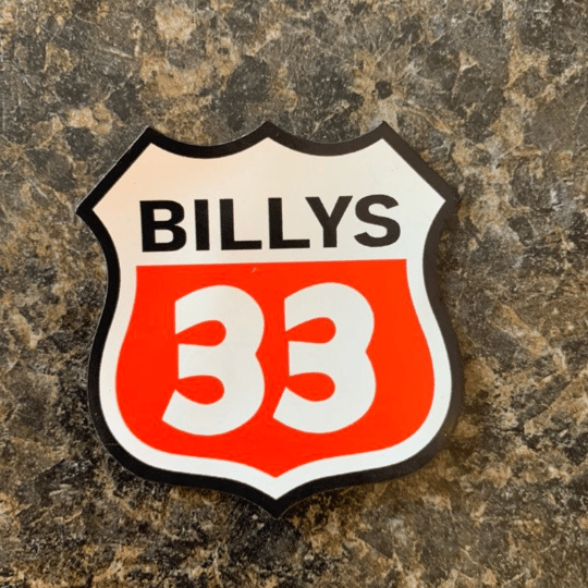 Billy Strings fan art - BILLYS 33 magnet | Jamgrass Designs