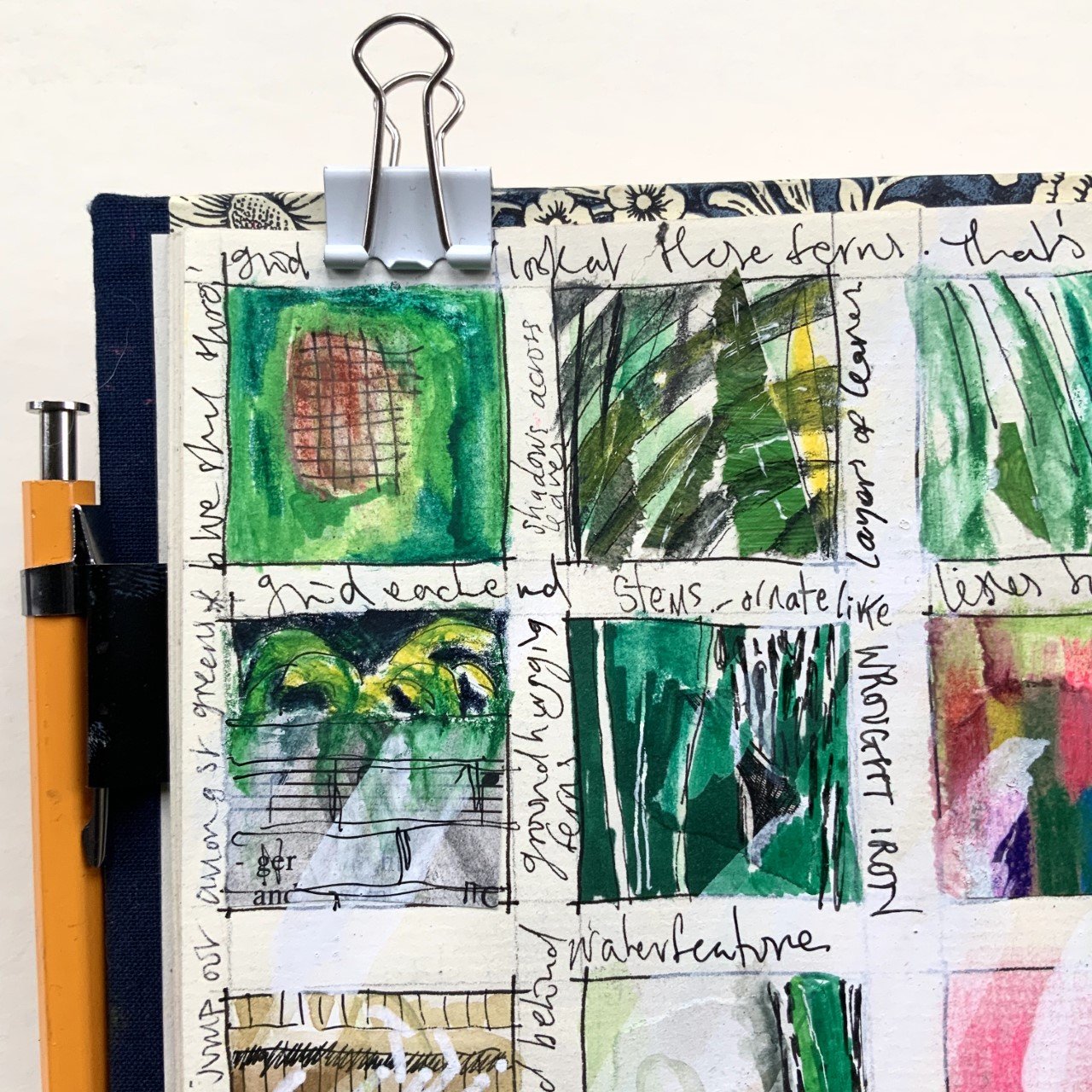 Mixed Media Thumbnail Sketching ONLINE | Tansy Hargan