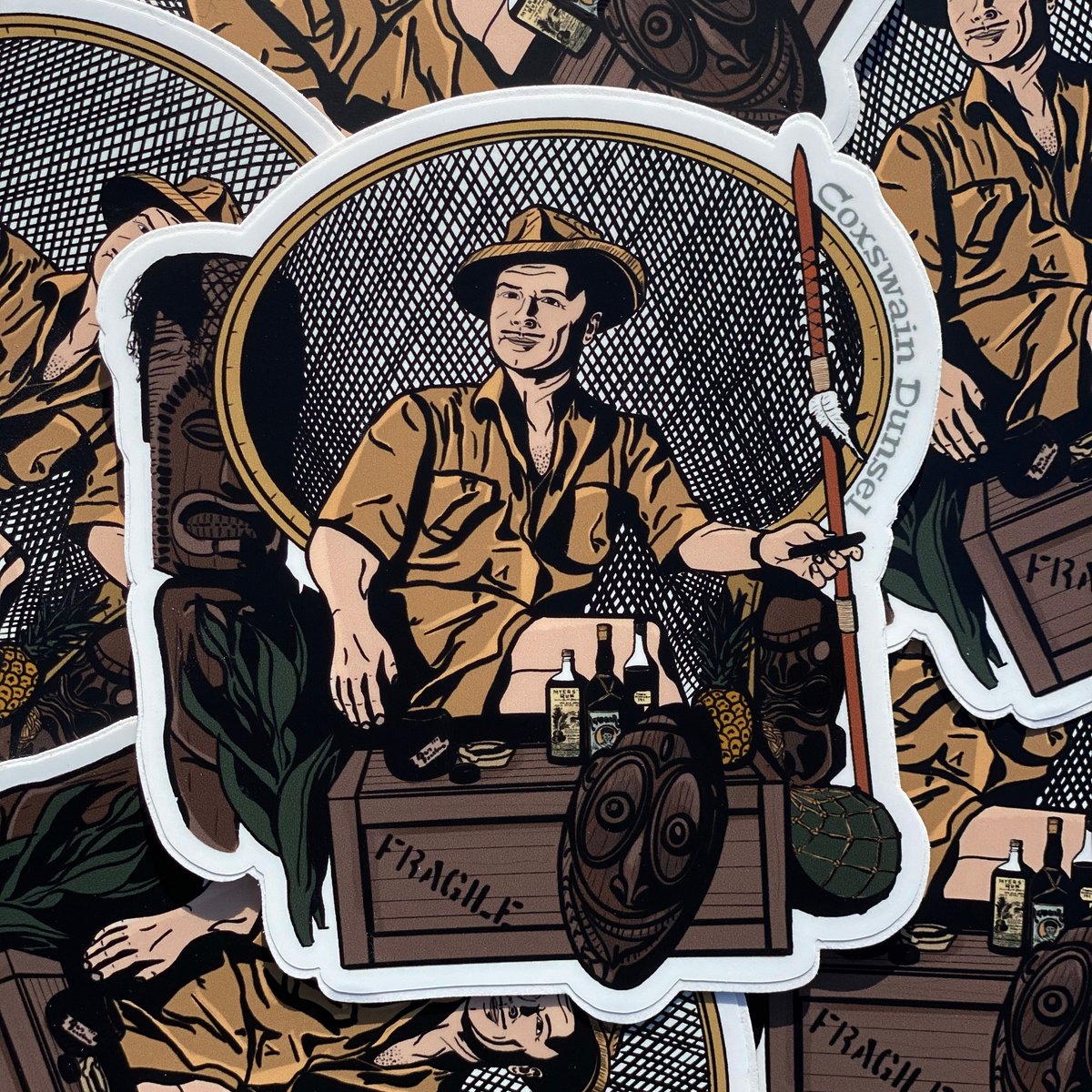 Donn Beach Sticker | coxswaindunsel