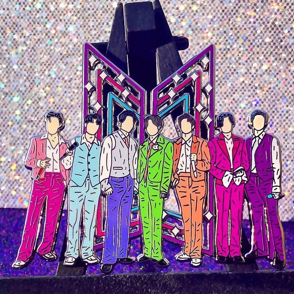 BTS AMA’s PERFORMANCE PIN | The PopPin Puffer