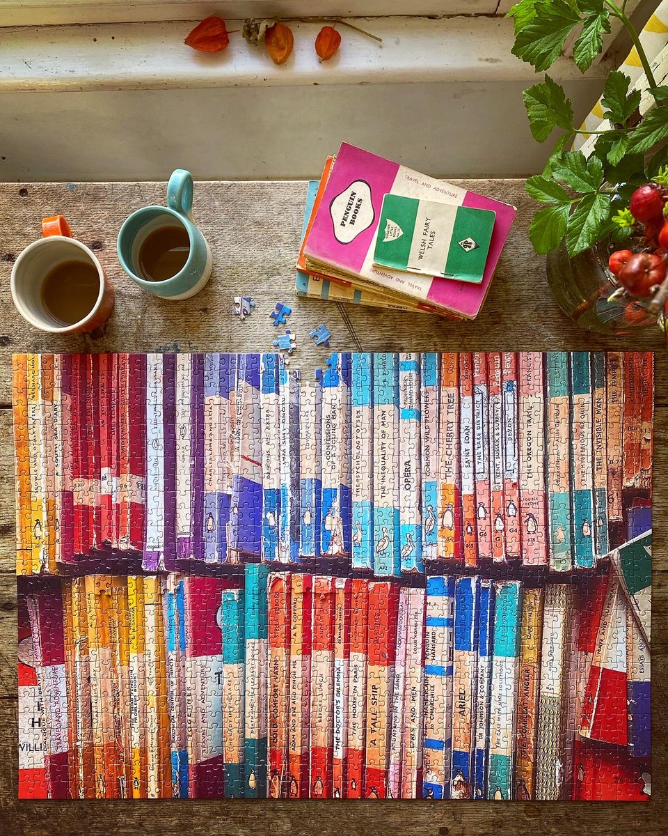 ‘Vintage Book Collection’ 1000 Piece Jigsaw | 5ftinf