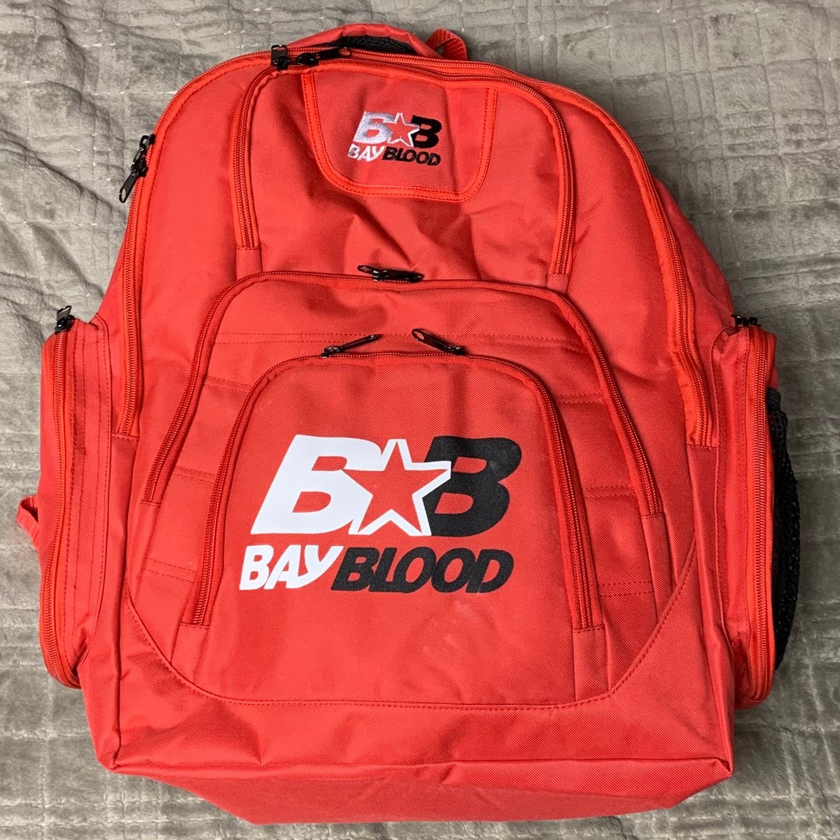 Bay Blood All Star Backpack (Red) | Bay Blood Clothing