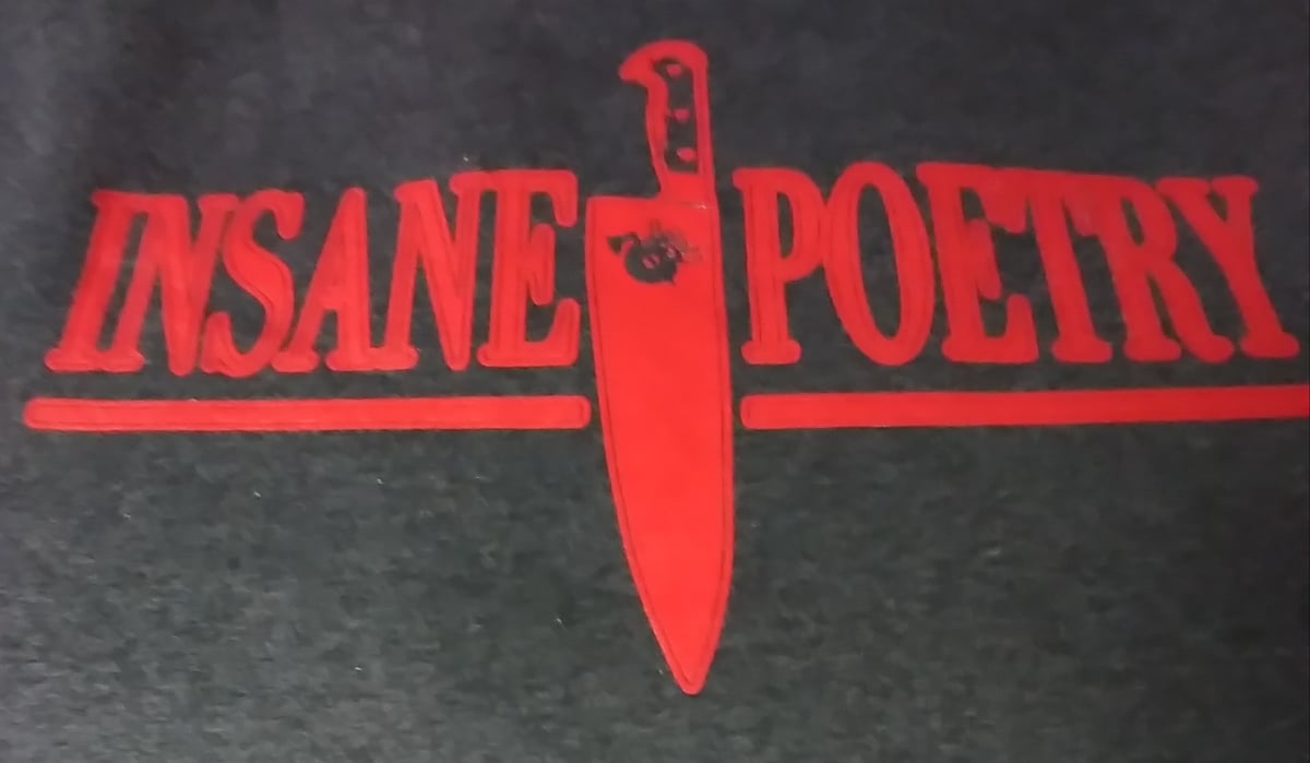 GOREHOP SHOP — INSANE POETRY: GREY Logo Pullover Hoodie
