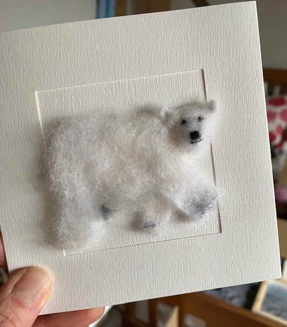 Polar Bear Card / Abigail Rayner