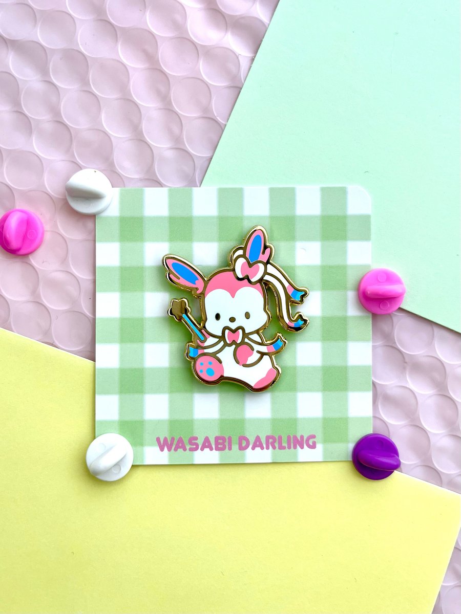 Sylveon Enamel Pin | Wasabi darling