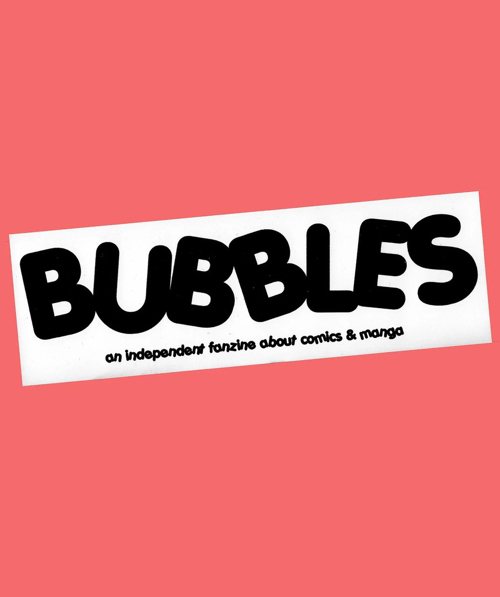Bubbles Sticker | Bubbles Zine