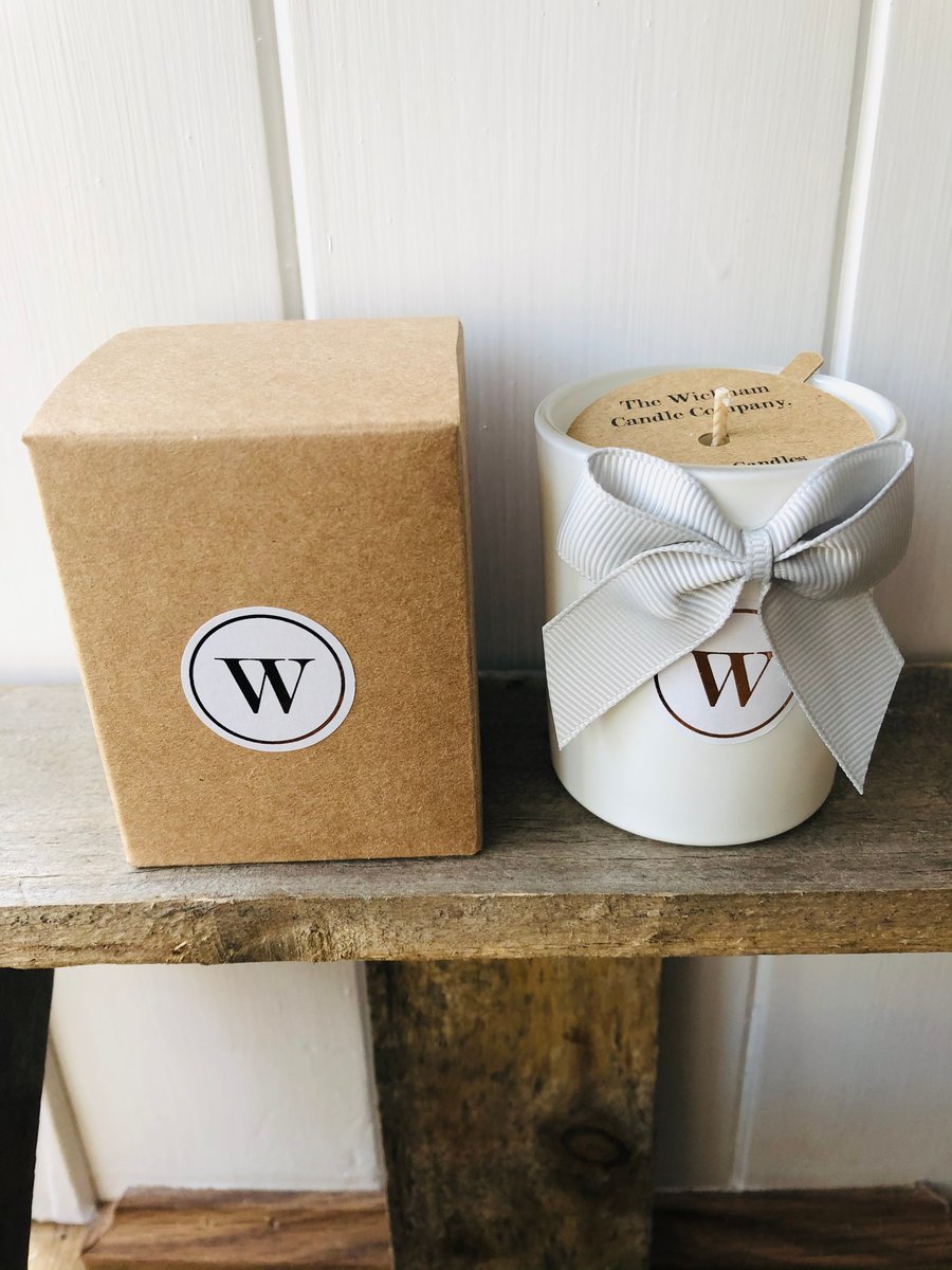Small Scented Candle in Box | The Wickham Candle Company