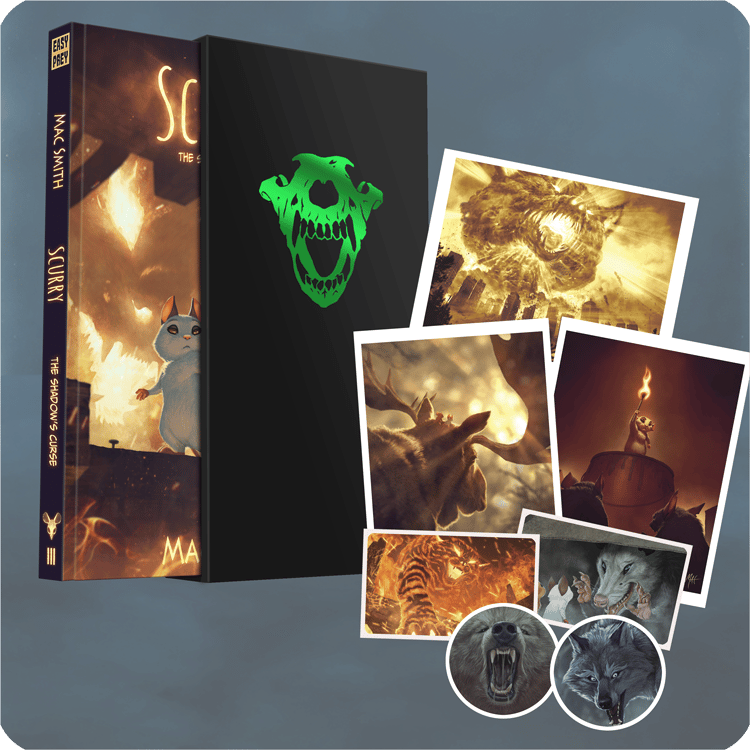 Scurry Book 3: The Shadow's Curse PREMIUM HARDCOVER EDITION | The ...