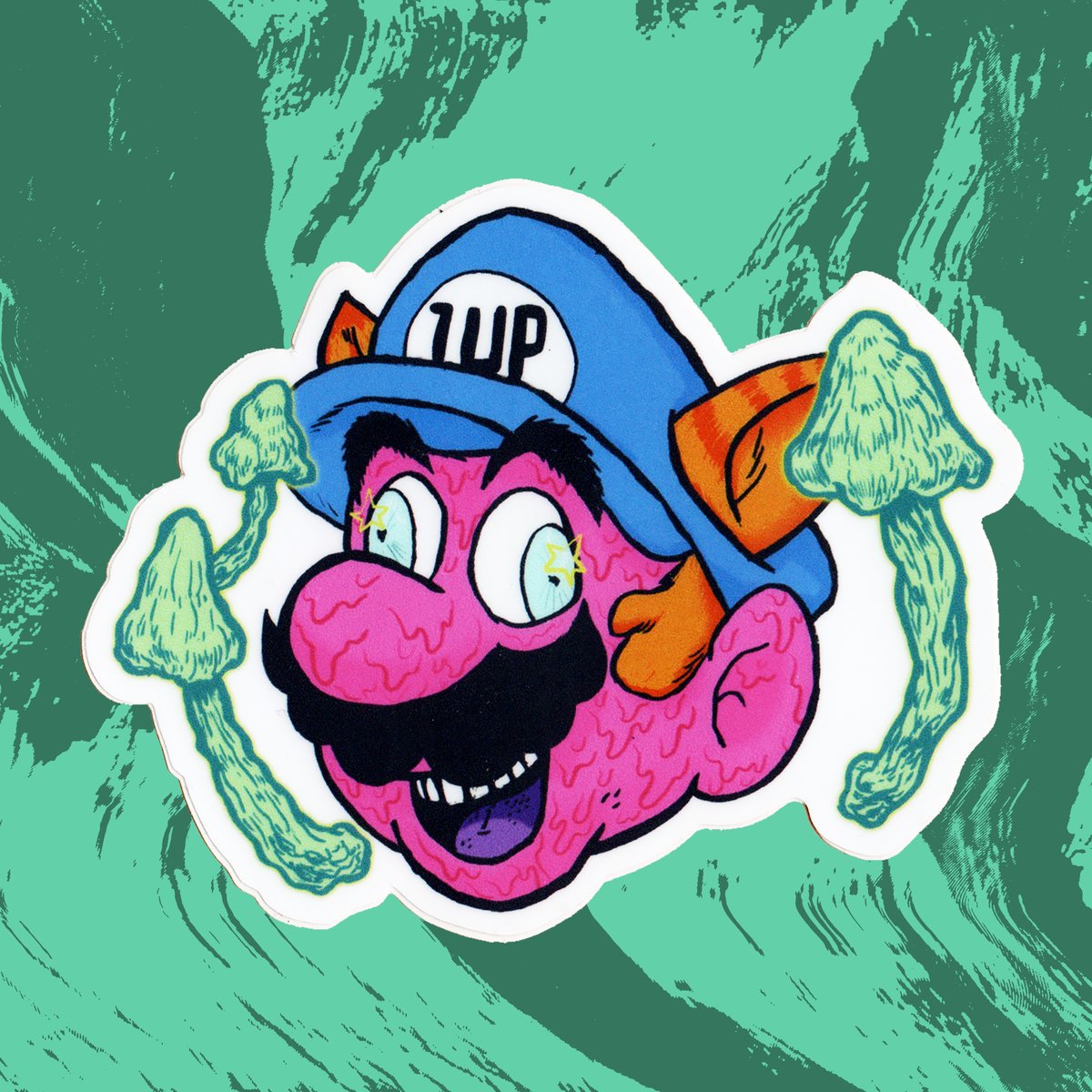 1UP Sticker | FESTER & FLOURISH