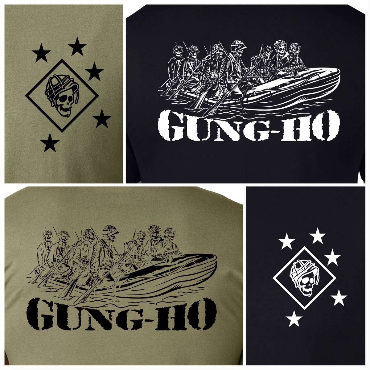 Gung Ho Tee | Paid To Raid