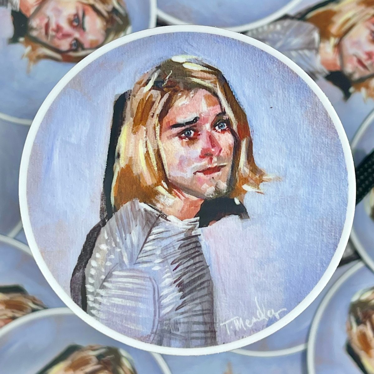 Kurt Vinyl Sticker | Tyler Darling