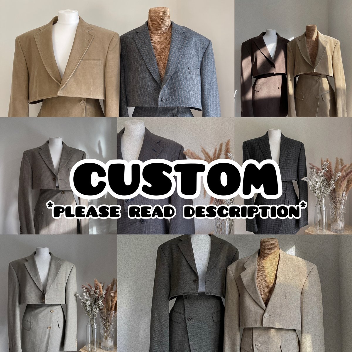 Custom Made Suit *three weeks delivery* | Wear It N Share It
