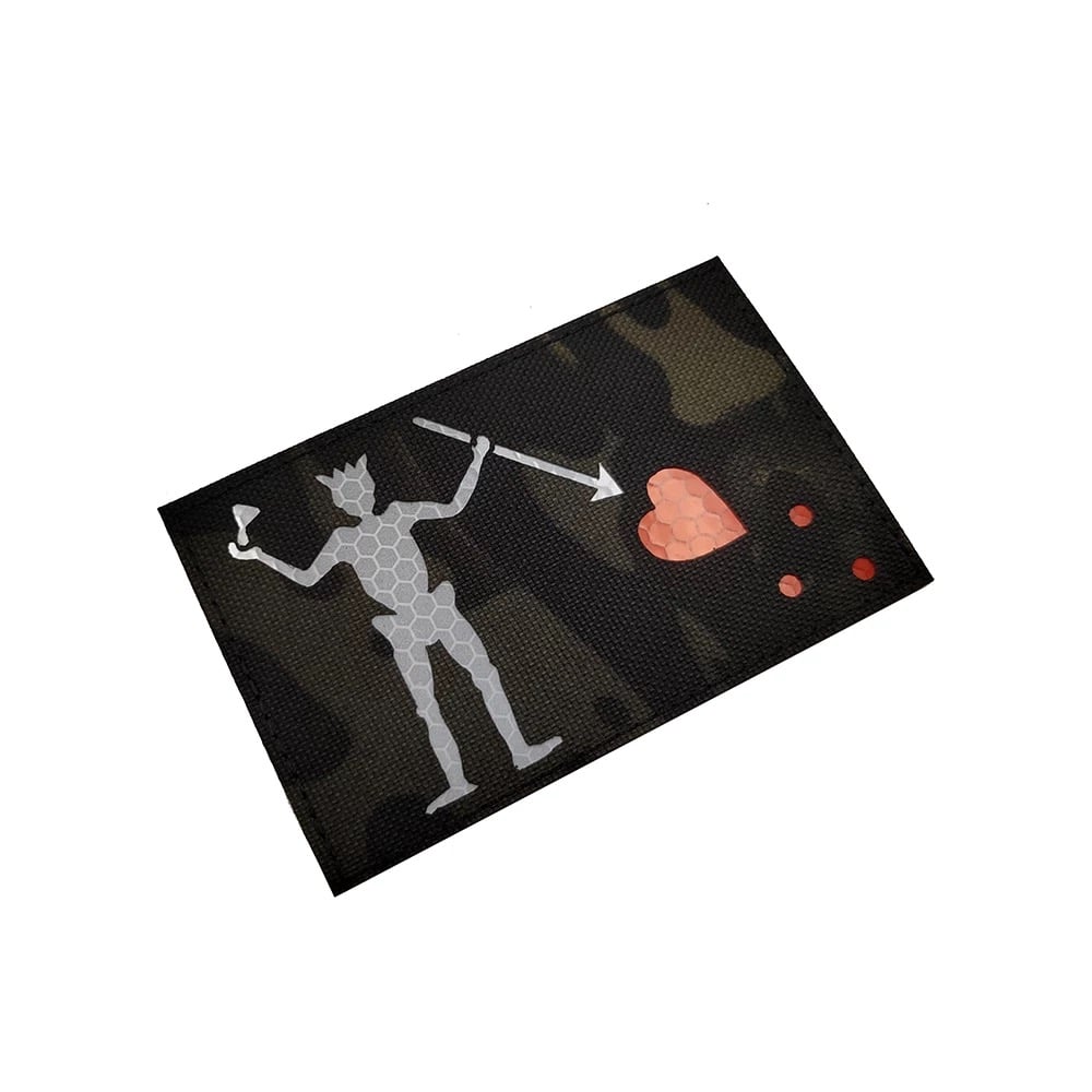 Limited Edition Edward Teach “ Blackbeard” Velcro Patch | KMP UK TACTICAL