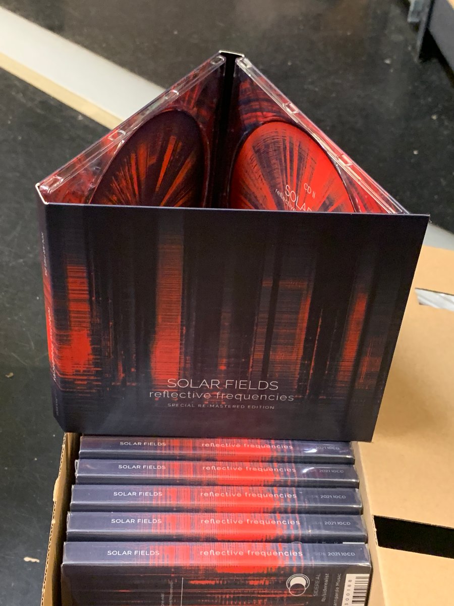 Solar Fields 'Reflective Frequencies' Double digipak CD | sidereal
