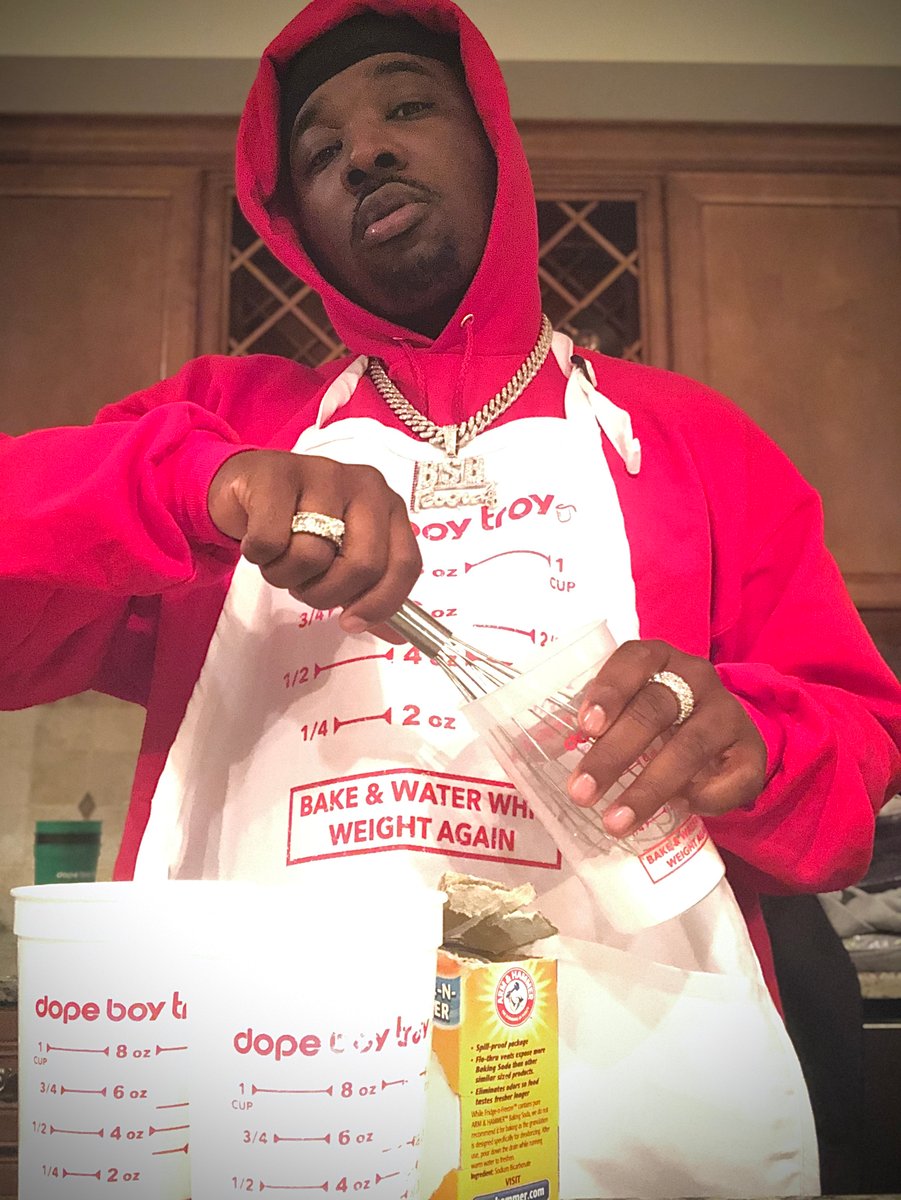 DOPE BOY TROY “CHEF COOKING APRON” + MEASURING CUP | GOD IS GREAT PAPER ...