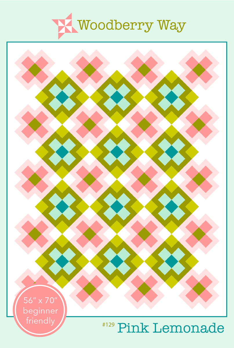Woodberry Way — Pink Lemonade PAPER Pattern