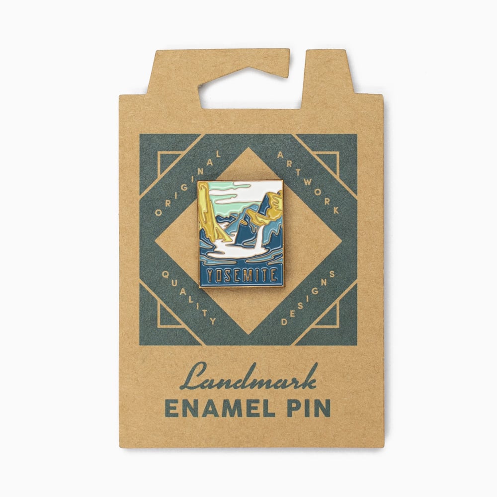 Yosemite Park Enamel Pin | Tiny Print Shop