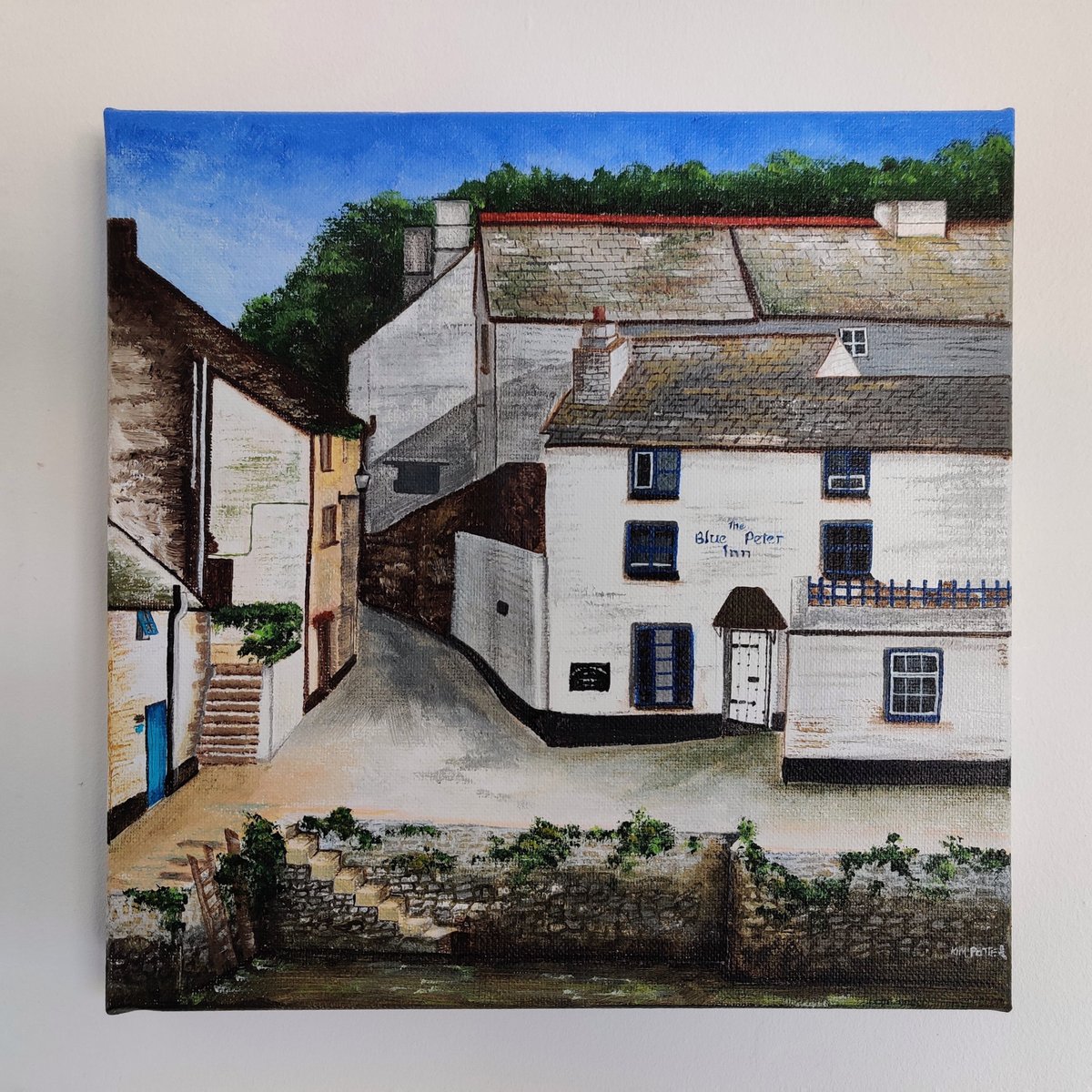 The Blue Peter Inn, Polperro | Kim Potter Art