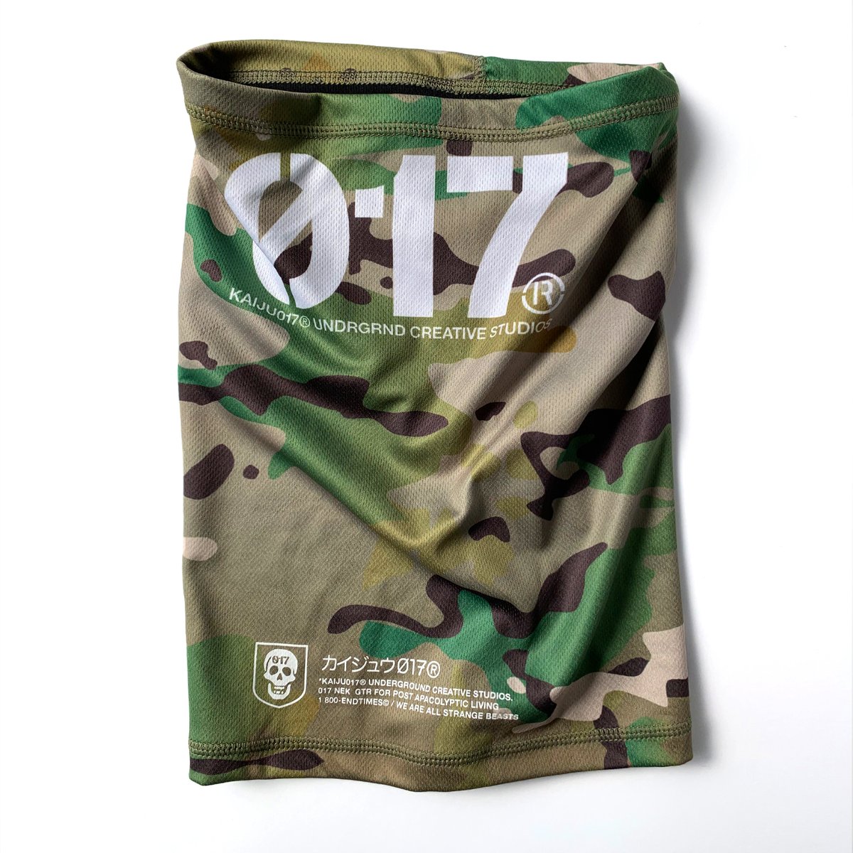 THE END_NINJA GAITER CAMO | KAIJU017