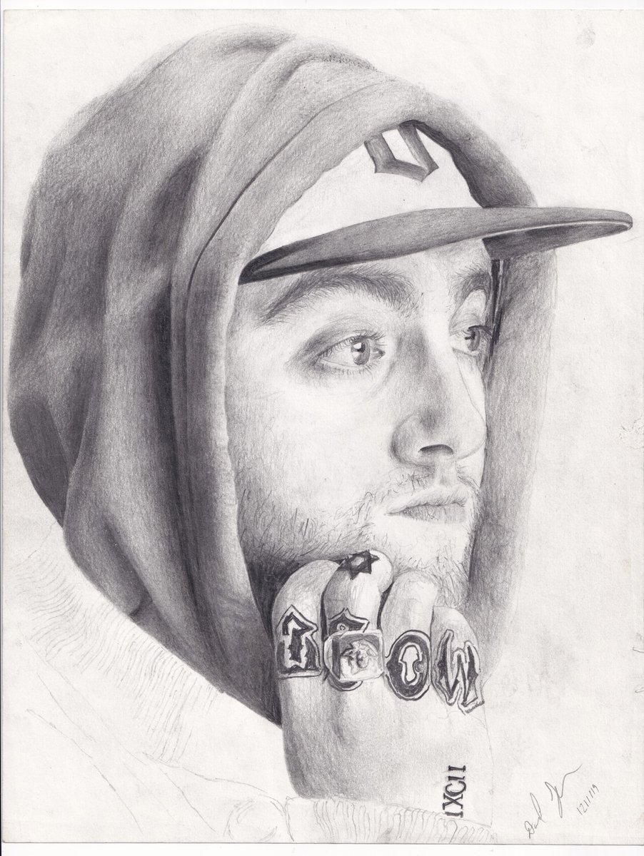 Mac Miller | Art by David Johnson
