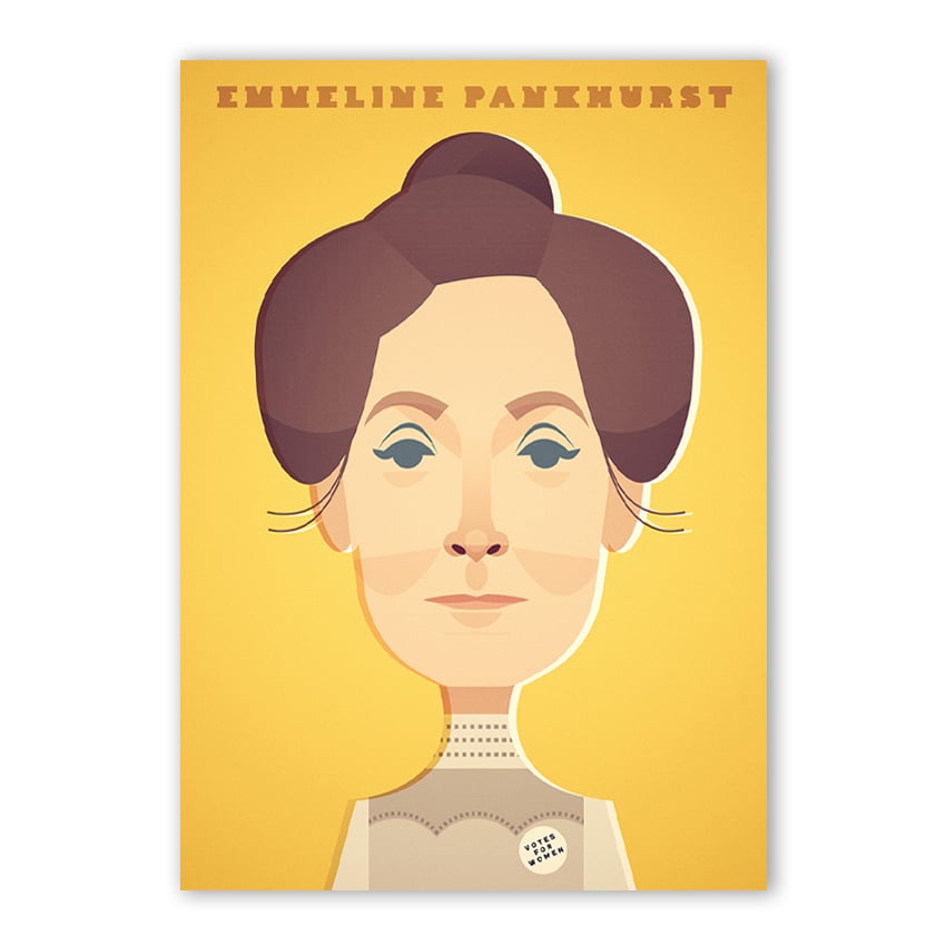 Emmeline Pankhurst | The Stanley Chow Print Shop