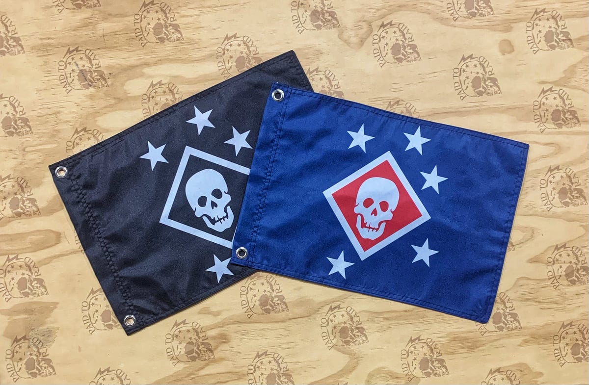 Small Raider Flag (Not Whip Flag) | Paid To Raid