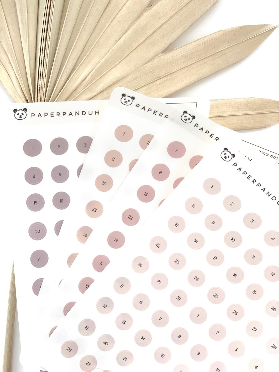 Number Dots | paperpanduh